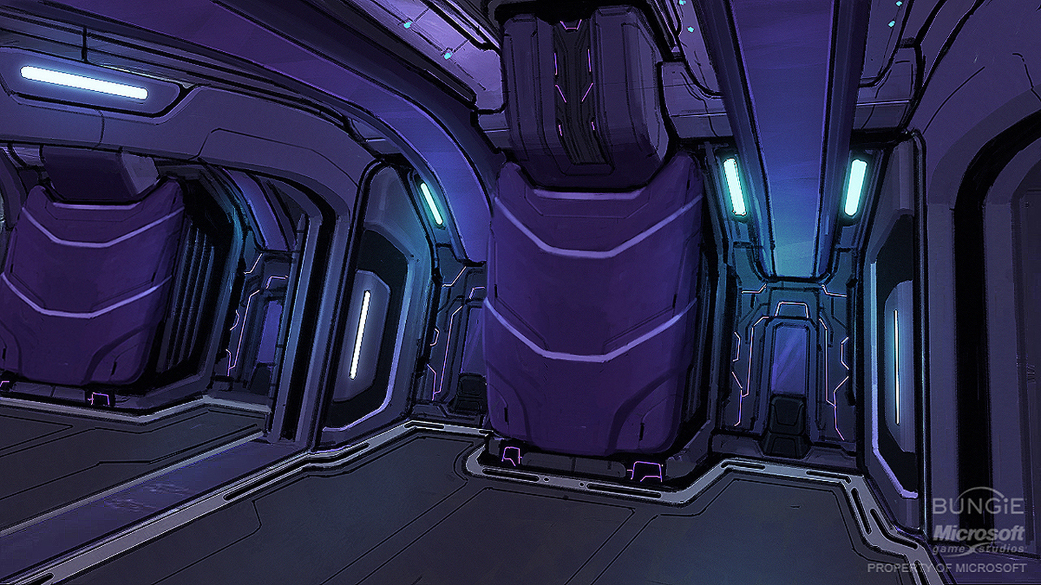File:HR CovenantCorvette Corridor Concept 1.jpg - Halopedia, the Halo wiki