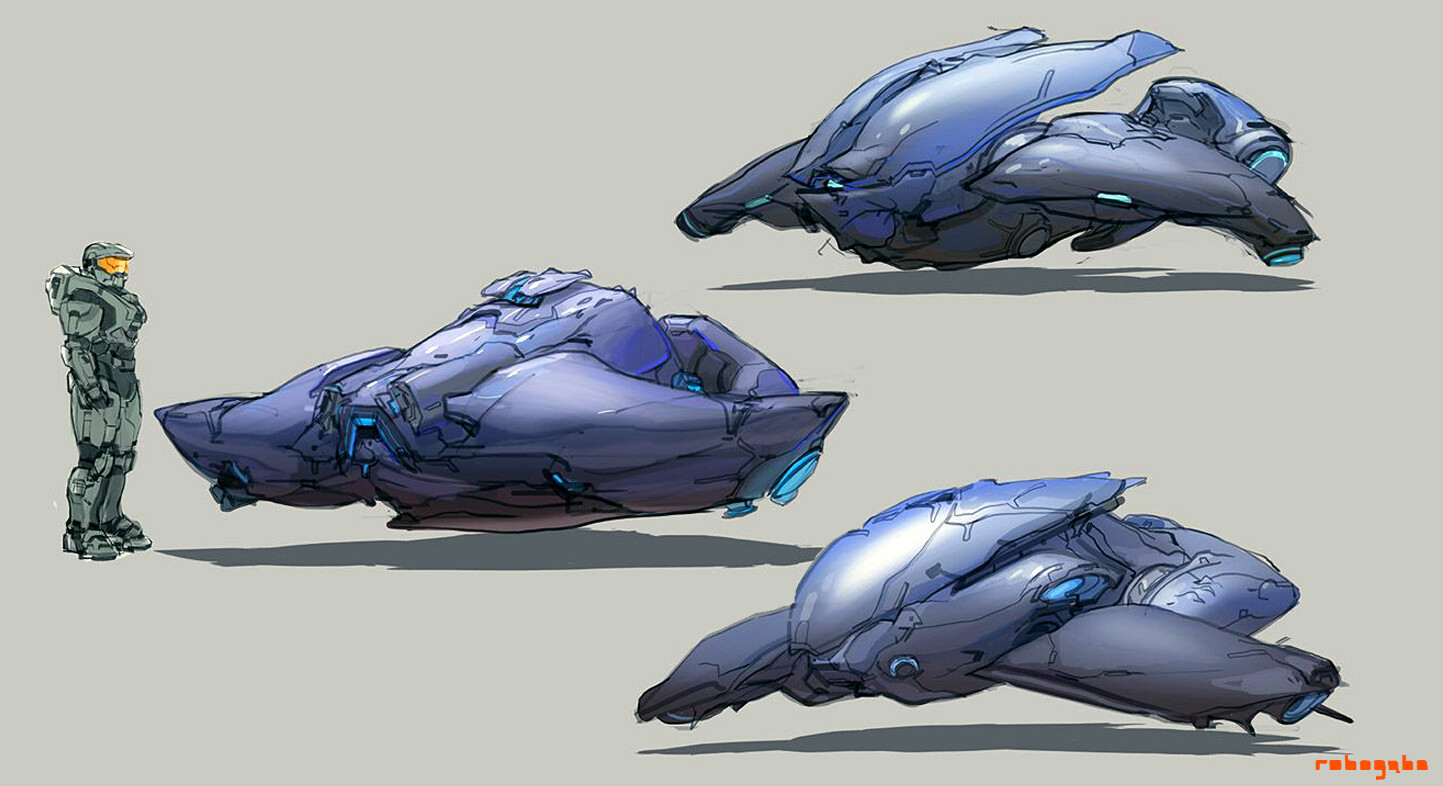 File:H5G Ghost Early Concept.jpg - Halopedia, the Halo wiki