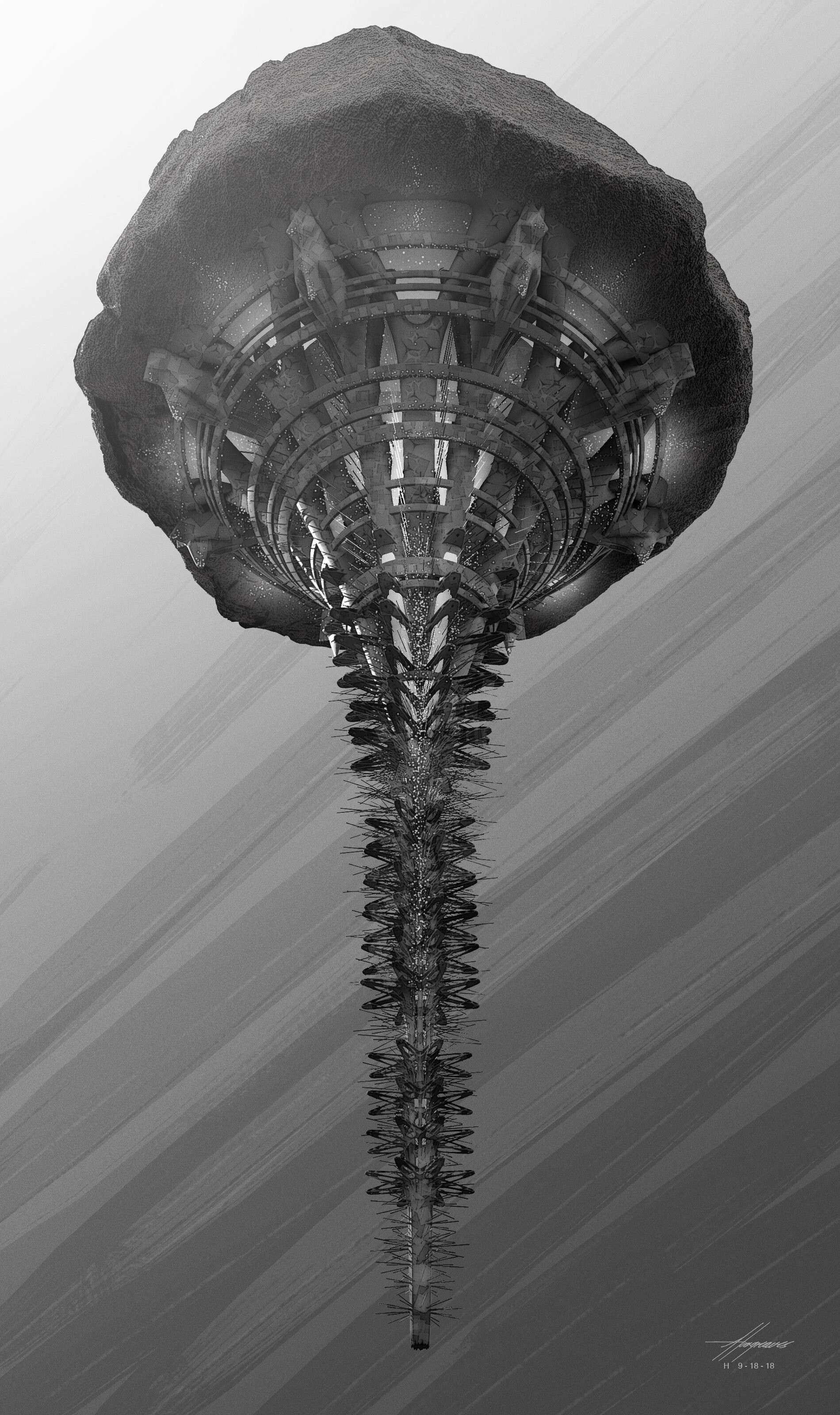 File:HTV HighCharity Exterior Concept 10.jpg - Halopedia, the Halo wiki