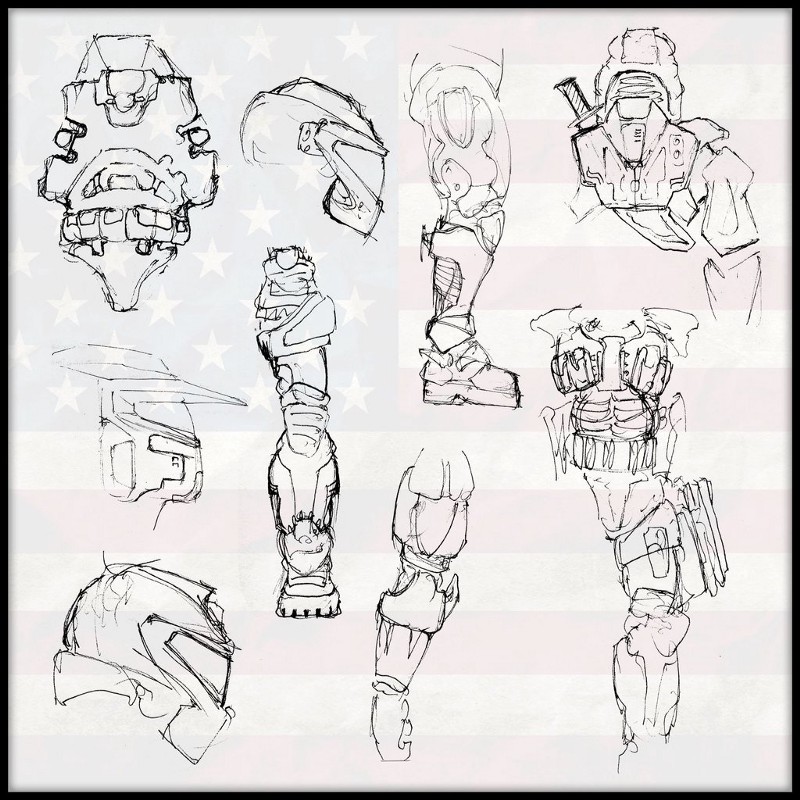 UNSC Colossus vs Banished Infantry (Halo) by Bill Yi : r ...