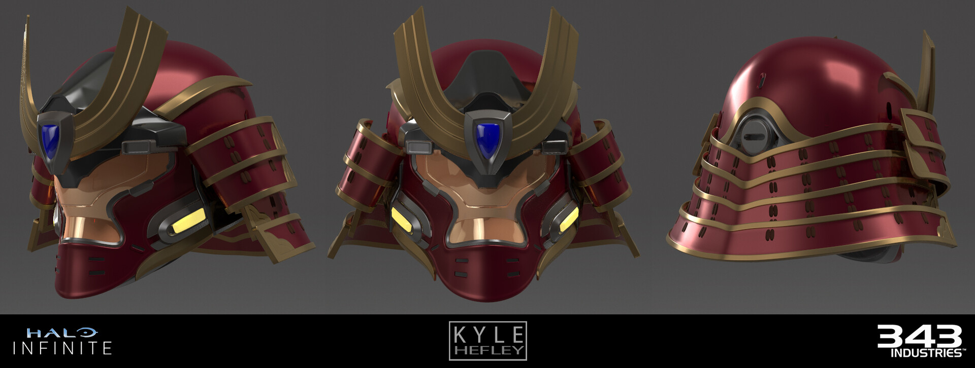 File:HINF - Yoroi helmets - Kyle Hefley - 00004.jpg - Halopedia, the ...