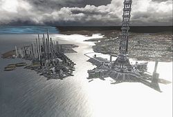Space elevator - Halopedia, the Halo encyclopedia