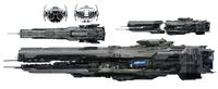 Strident-class heavy frigate - Ship class - Halopedia, the Halo wiki