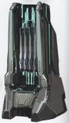 Forerunner weapon rack - Halopedia, the Halo encyclopedia