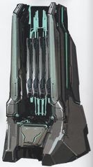 Forerunner weapon rack - Halopedia, the Halo encyclopedia