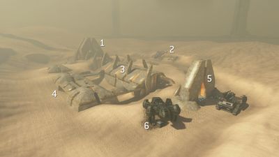 Sandtrap - Multiplayer map - Halo 3 - Halopedia, the Halo wiki