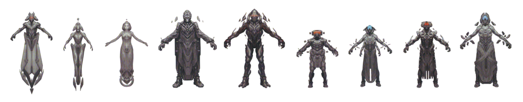 File:Forerunner forms.png - Halopedia, the Halo wiki