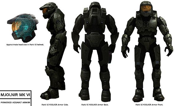 MJOLNIR Mark VI (Pre-H4 VS. H4) : r/HaloStory