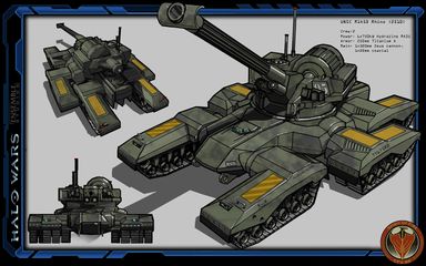 M145D Rhino - Vehicle - Halopedia, the Halo wiki