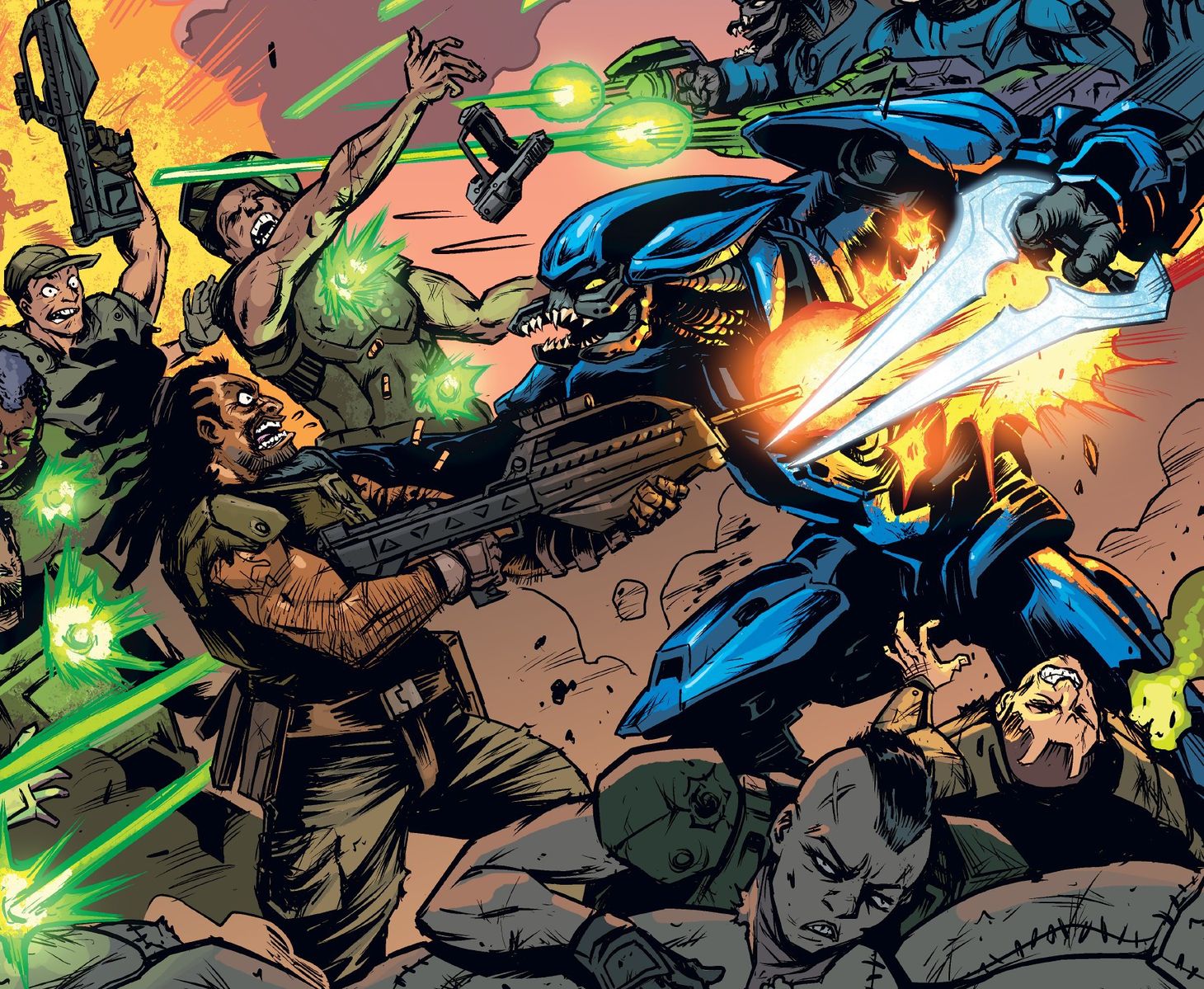 Enduring the flames of war (Mass Effect/Halo Crossover) | Page 45 ...