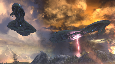 Glassing - Halopedia, the Halo wiki