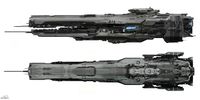 Charon-class light frigate - Halopedia, the Halo encyclopedia