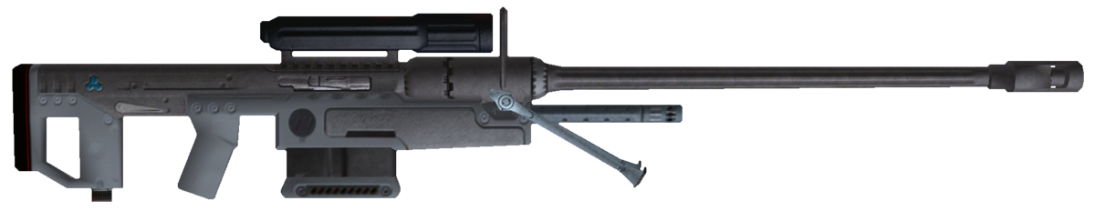 SRS99C-S2 AM sniper rifle - Weapon - Halopedia, the Halo wiki