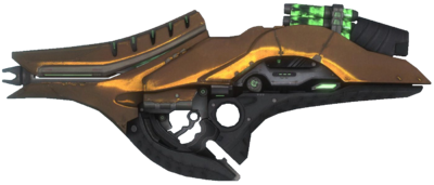 Type-33 fuel rod gun - Weapon - Halopedia, the Halo wiki